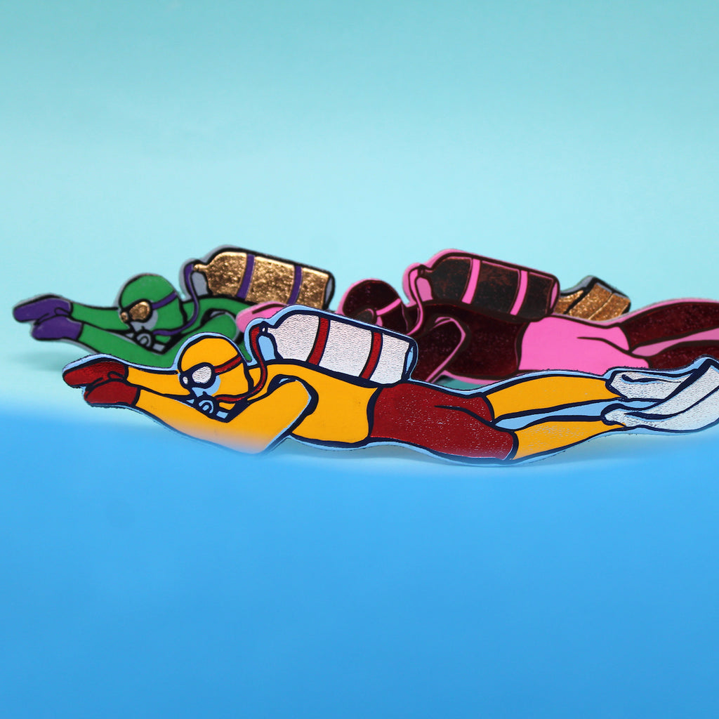 Scuba Diver Bookmark – Ark Colour Design - Retail