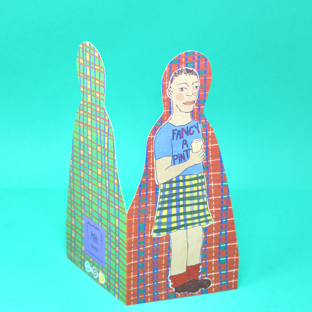 Fancy A Pint? Greetings Card – Ark Colour Design - Retail