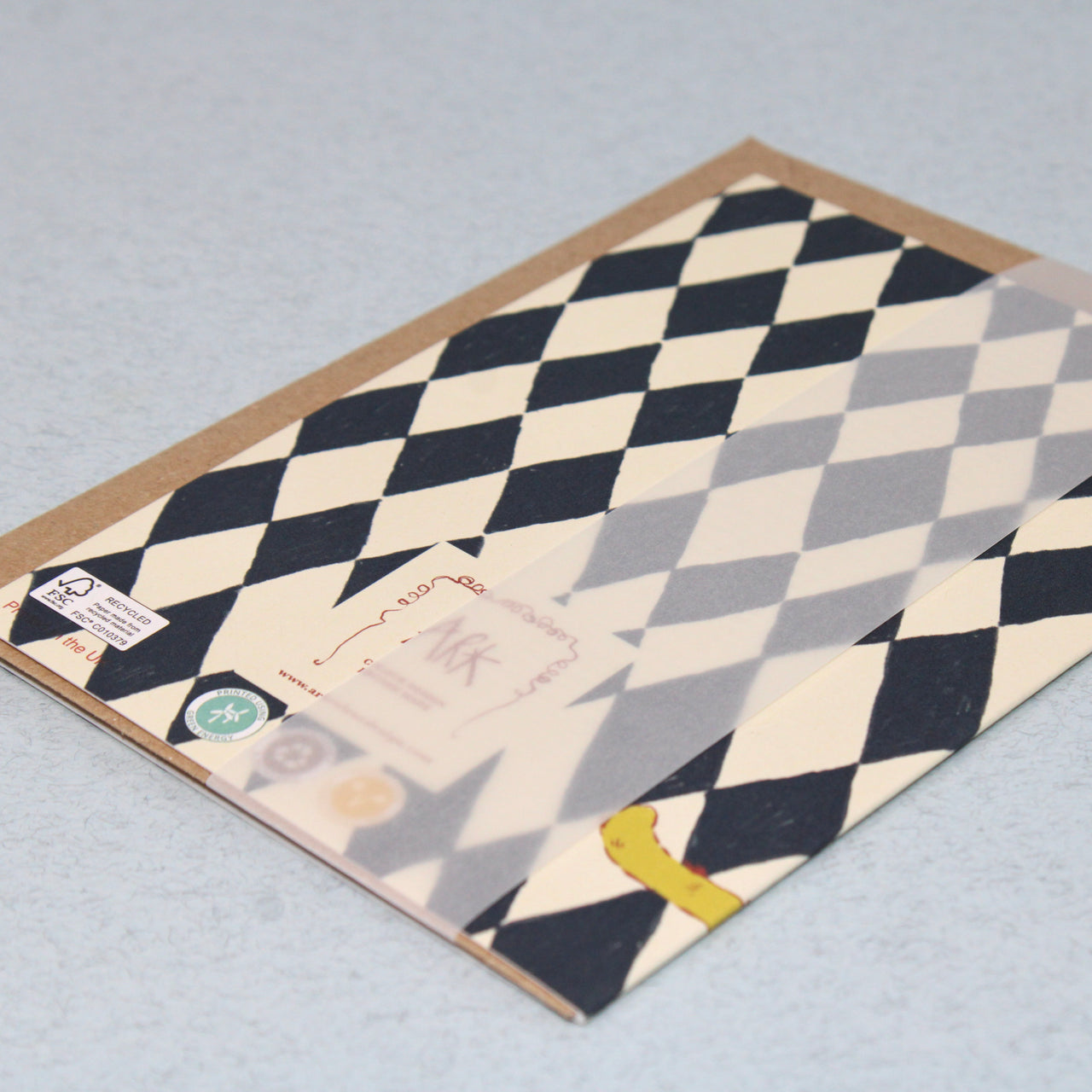 Happy Birthday Checkerboard Cat – Ark Colour Design - Retail