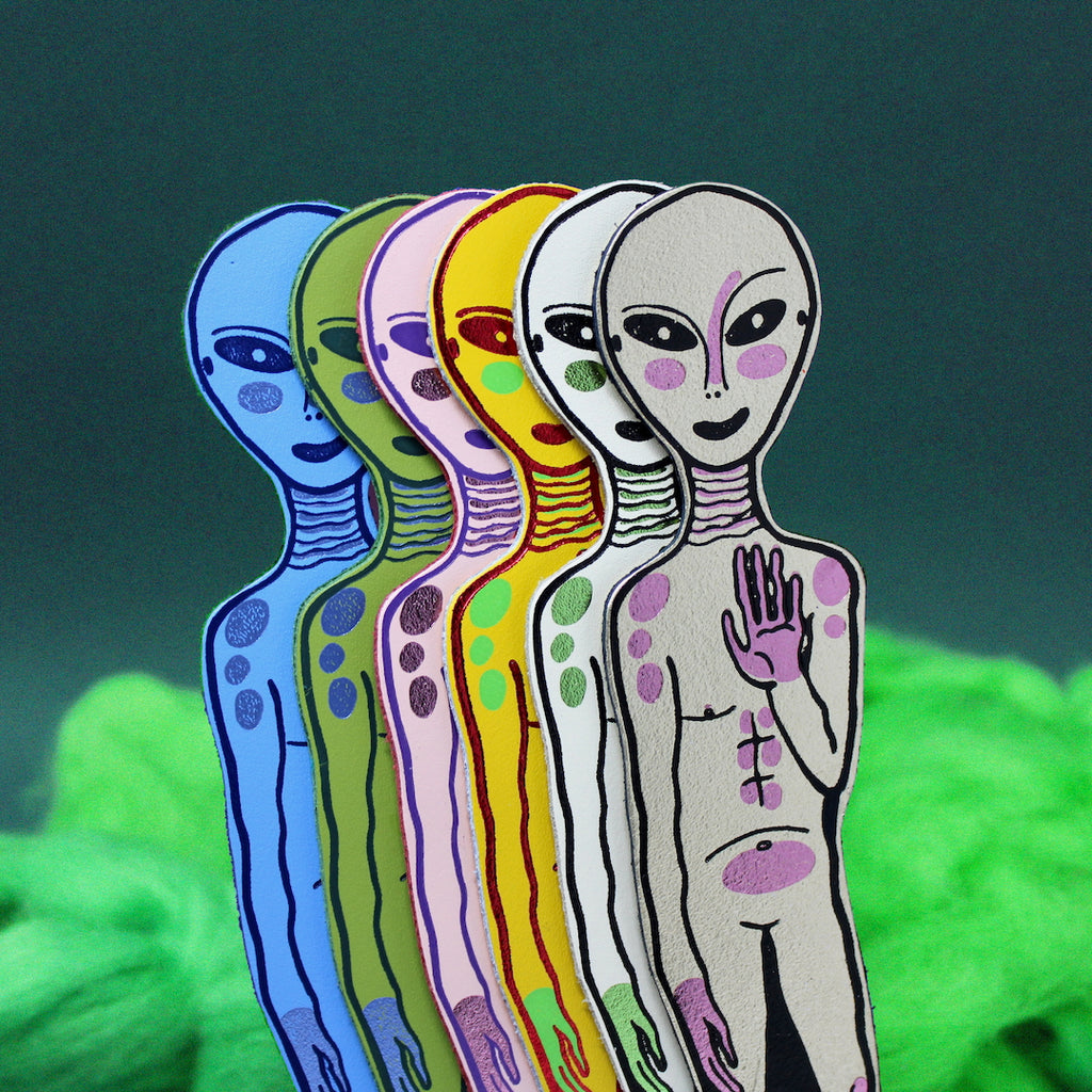 Alien Bookmark – Ark Colour Design - Retail
