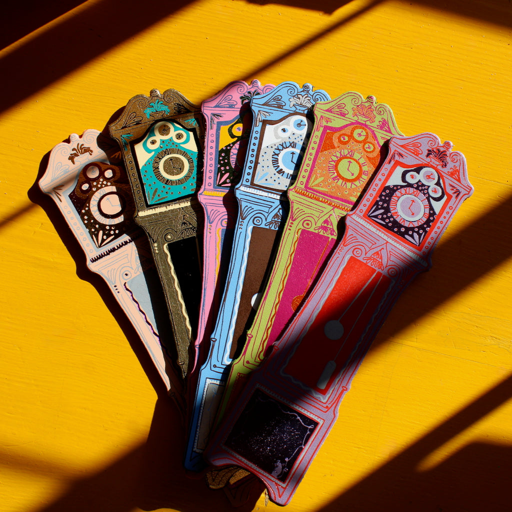 Grandfather Clock Bookmark – Ark Colour Design - Retail