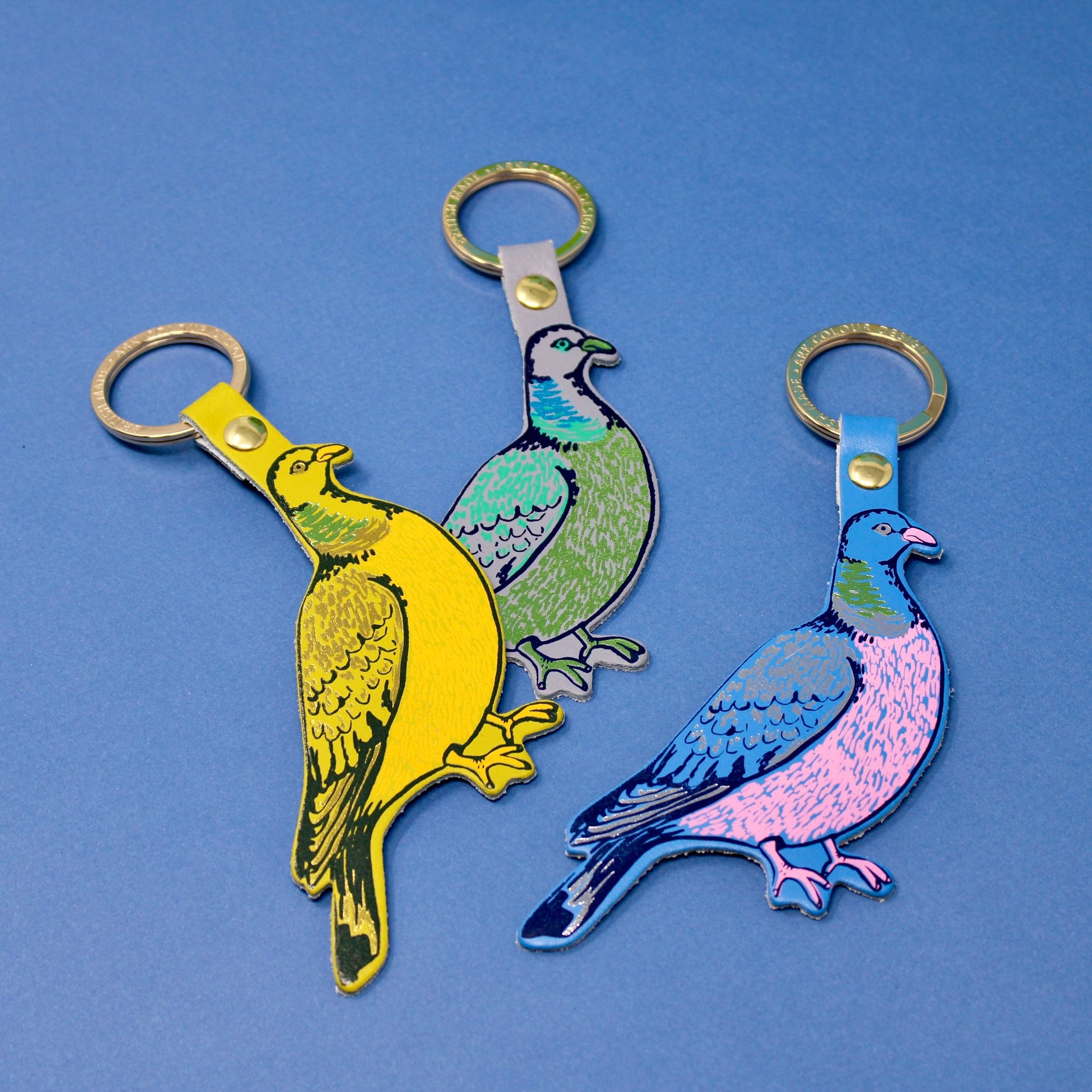 Feral Pigeon Key Fob – Ark Colour Design - Retail